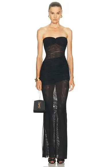 BANANHOT Erica Maxi Dress - Black
