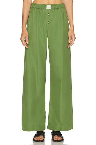 Comme Si La Boxer Alta Pant - Olive