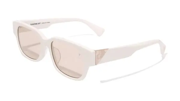 A BATHING APE Viii Bs13008 Sunglasses - White
