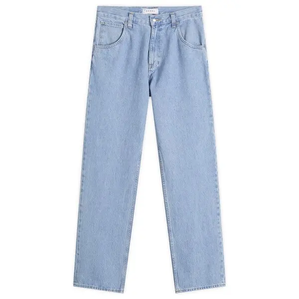 Edwin Tyrell Denim Pants - Blue Heavy Bleach Wash