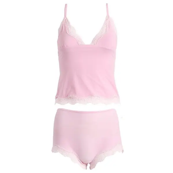 SKIMS Fits Everybody Lace Cami & Boyshort Set