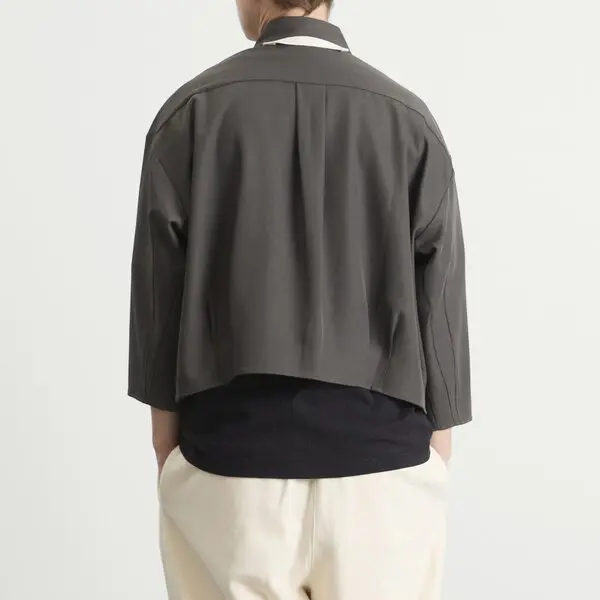 MERELY MADE Cropped Overshirt