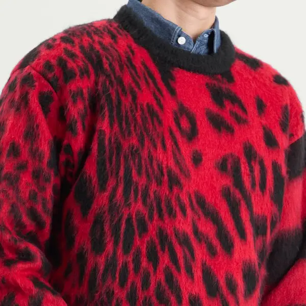Aries Brushed Leopard Jumper