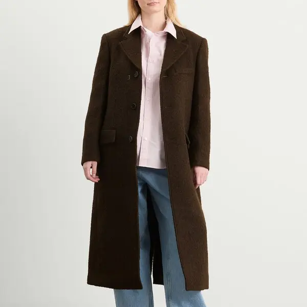 DUNST Wool Boucle Coat