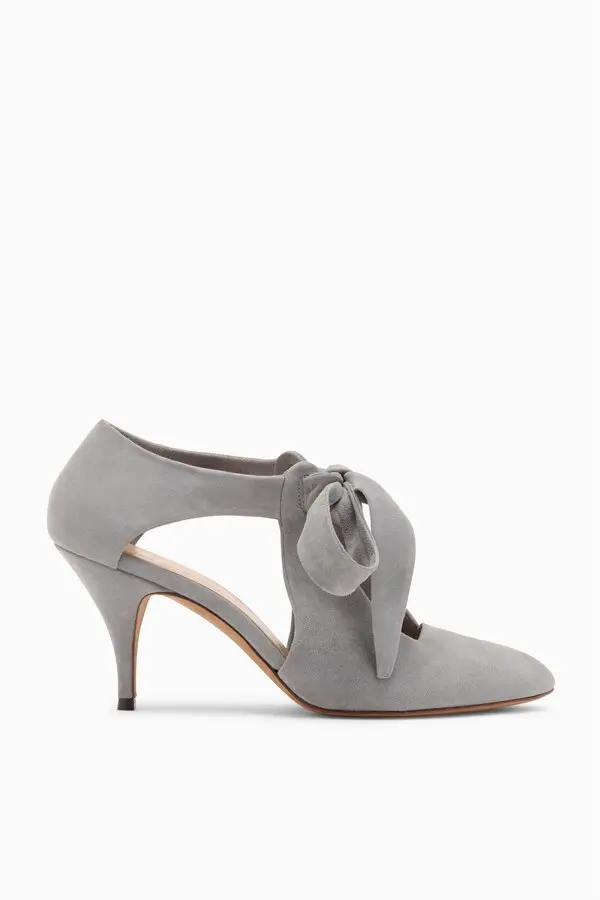 Ulla Johnson Ingrid Soft Bow Pump - Stone