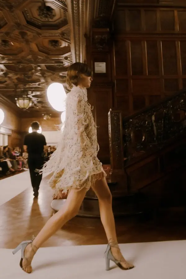 Ulla Johnson Miriam Dress With Feather Embroidery