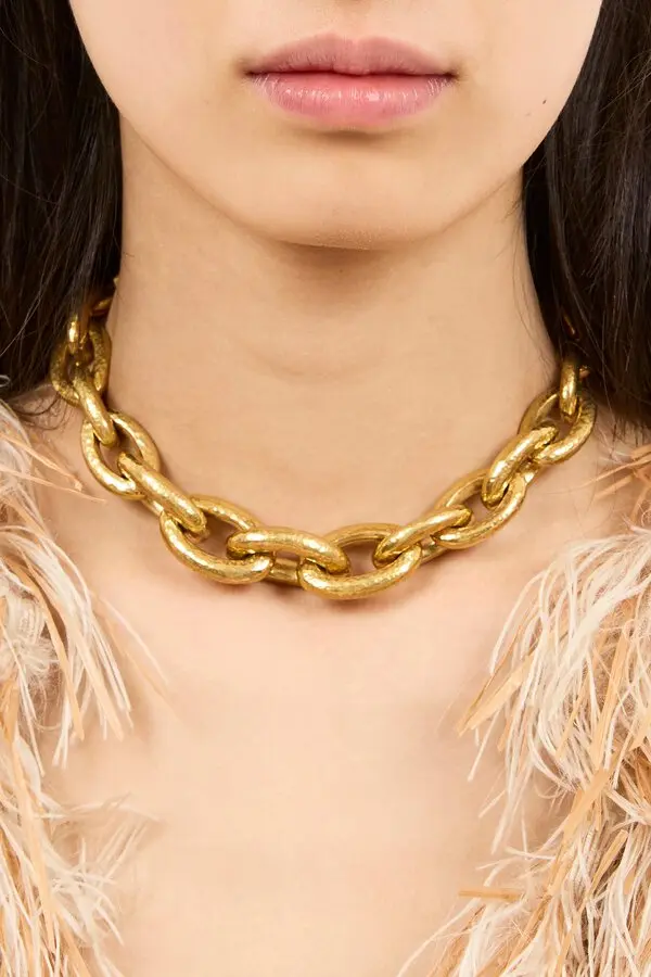 Ulla Johnson Gradient Oval Necklace