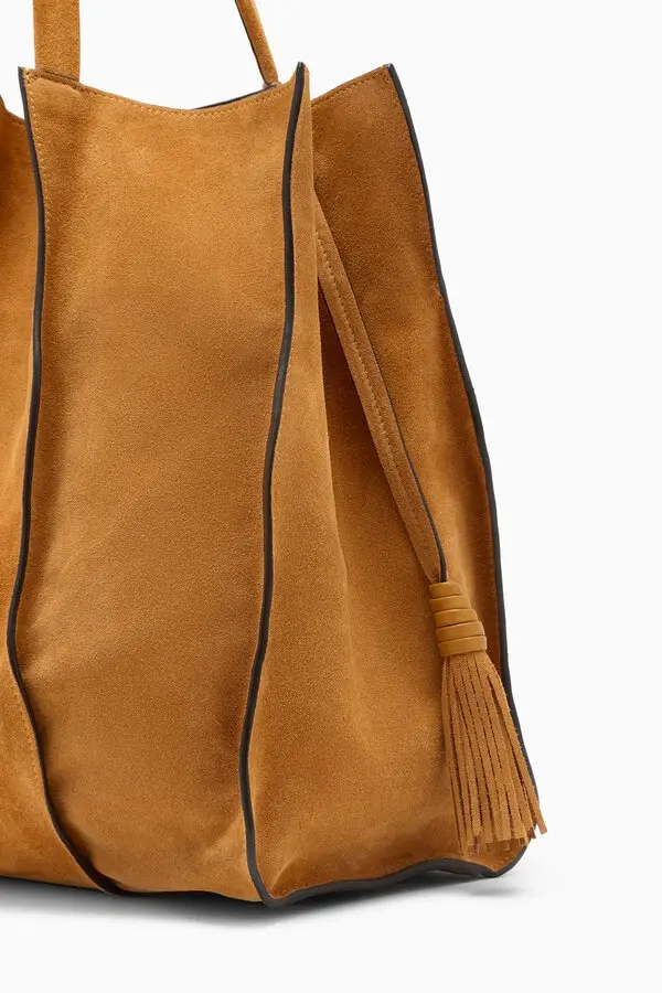 Ulla Johnson Adria Large Suede Tote - Canyon
