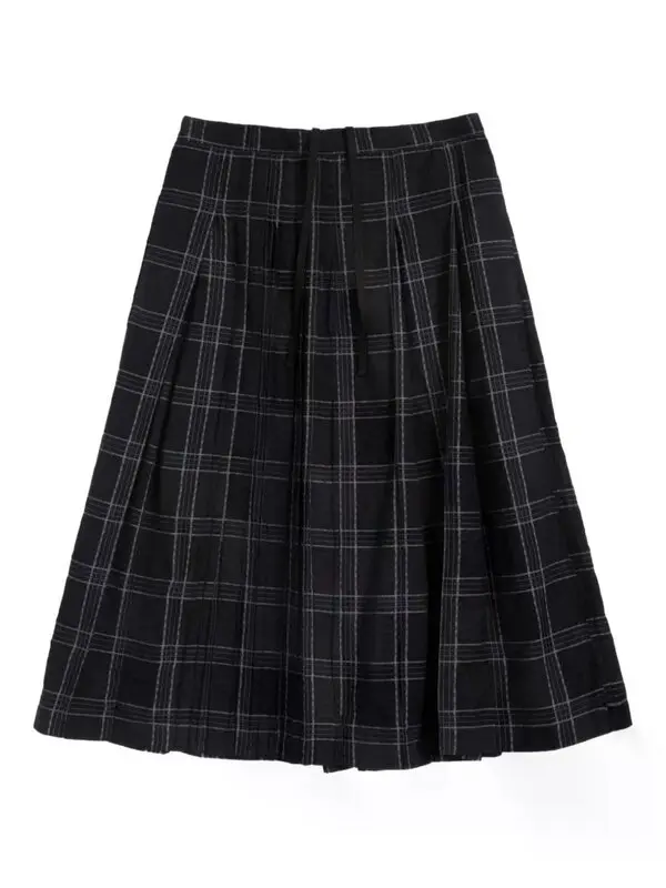 You Must Create Rosetta Plaid Skirt