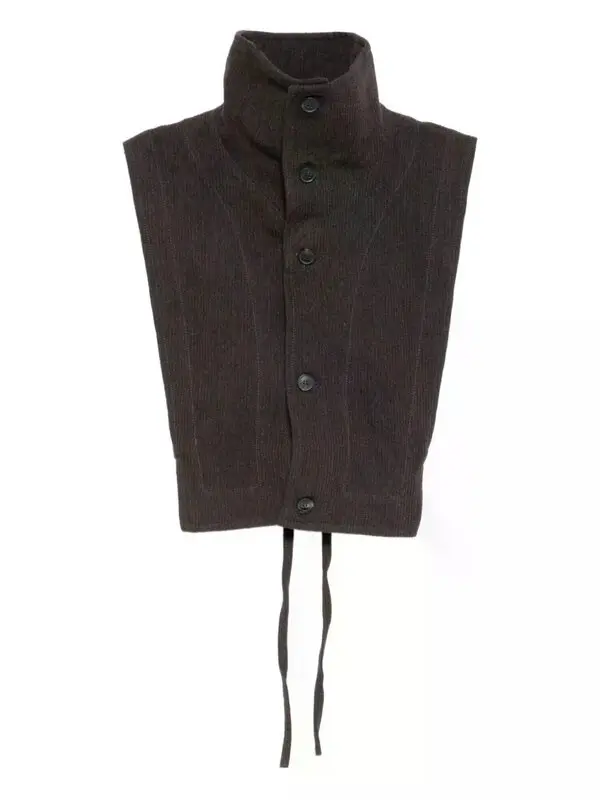 JAN JAN VAN ESSCHE Ridged Waistcoat
