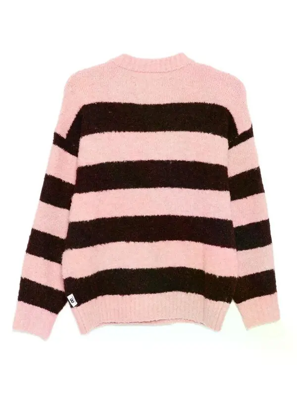 CHOCOOLATE Logo-embroidered Striped Jumper