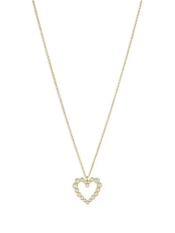 Sophie Bille Brahe Soprano Coeur Diamond Necklace - Gold