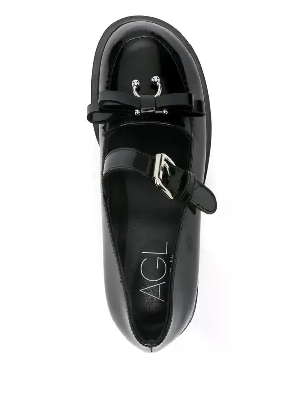Agl Leather Loafers