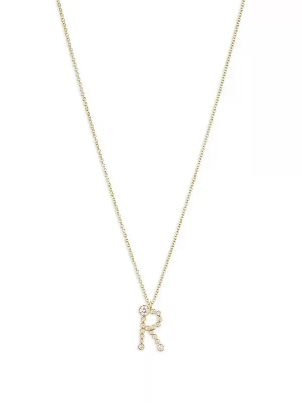 Sophie Bille Brahe 18k Recycled Yellow Diamond Soprano R Necklace - Gold