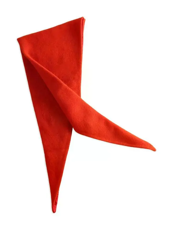 RIER Fleece Scarf - Orange