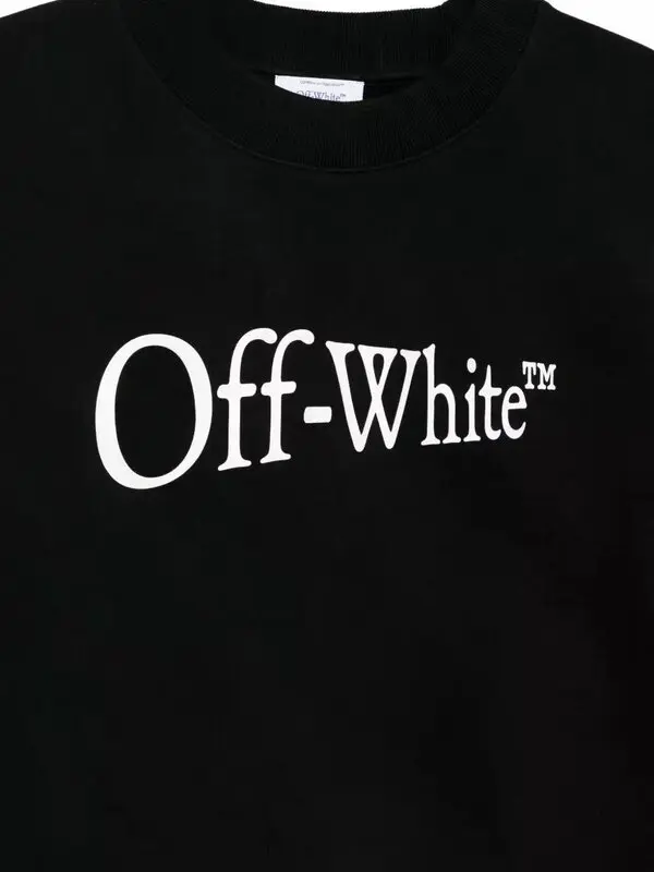 Off-White Logo-print Sweatshirt - Black