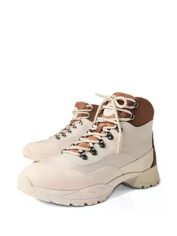 Brunello Cucinelli Lace-up Boots - Neutrals