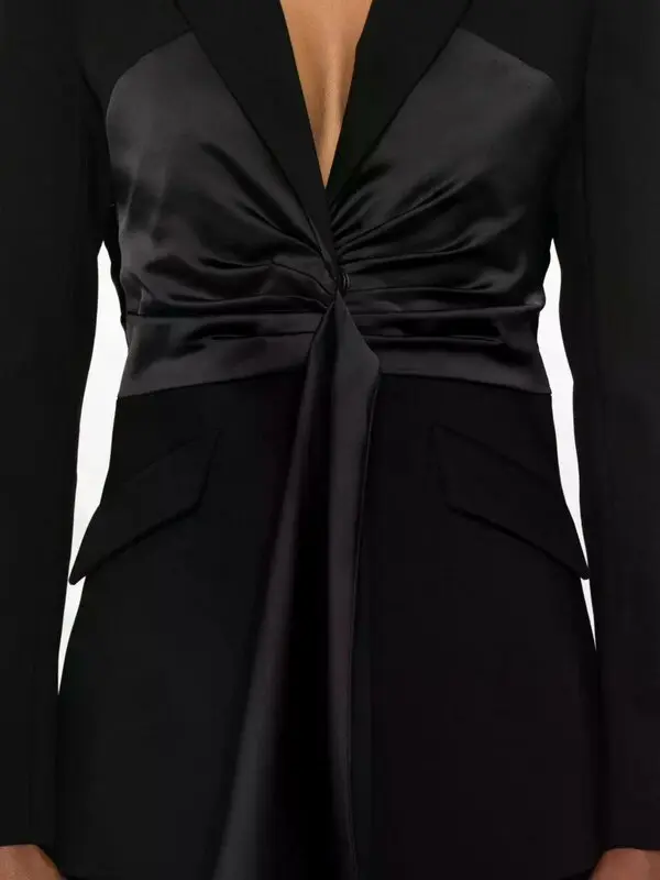 Patrizia Pepe Draped Blazer