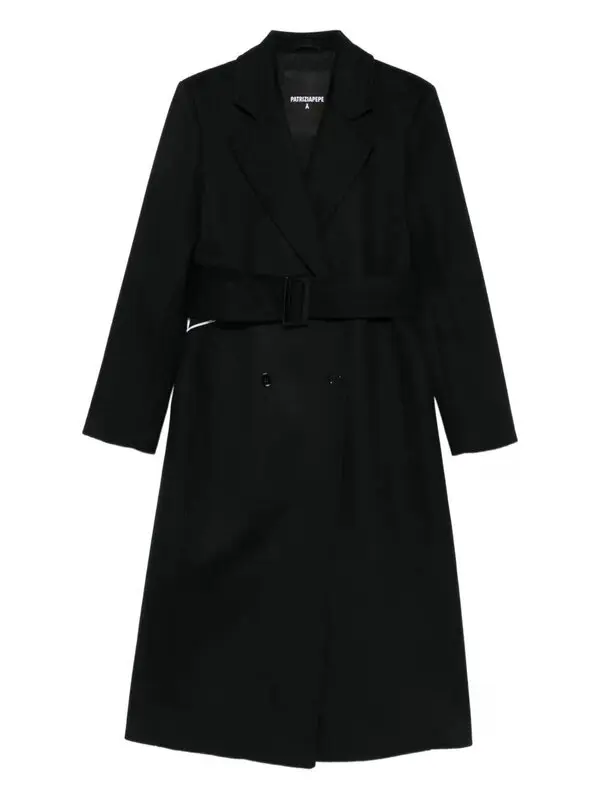 Patrizia Pepe Belted Single-breasted Coat