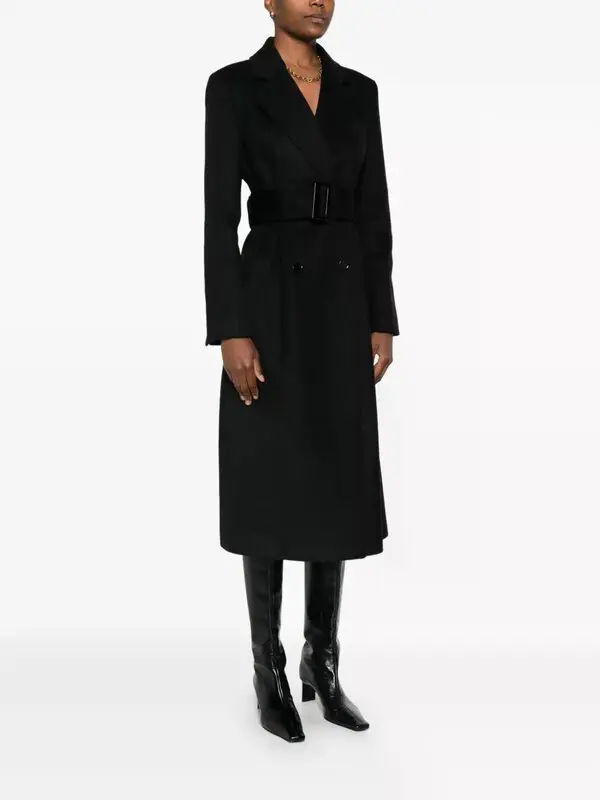 Patrizia Pepe Belted Single-breasted Coat