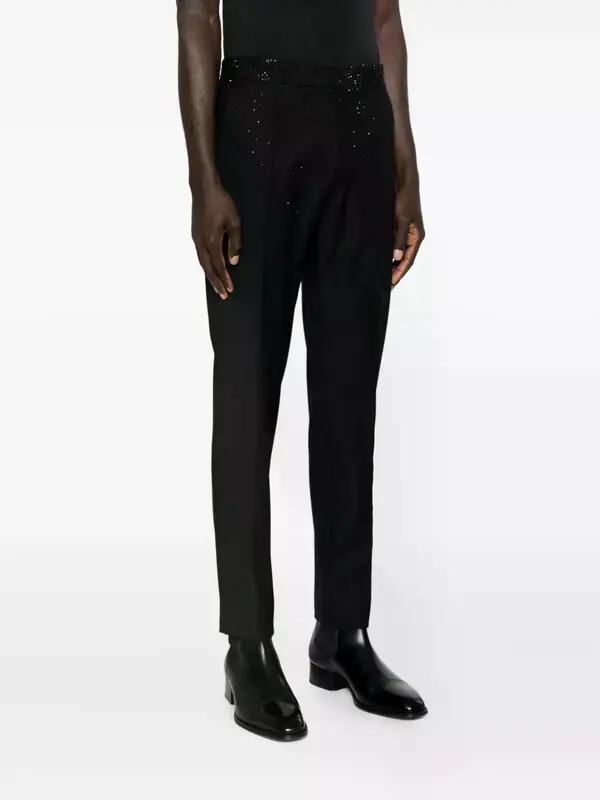 Patrizia Pepe Rhinestone-embellished Trousers