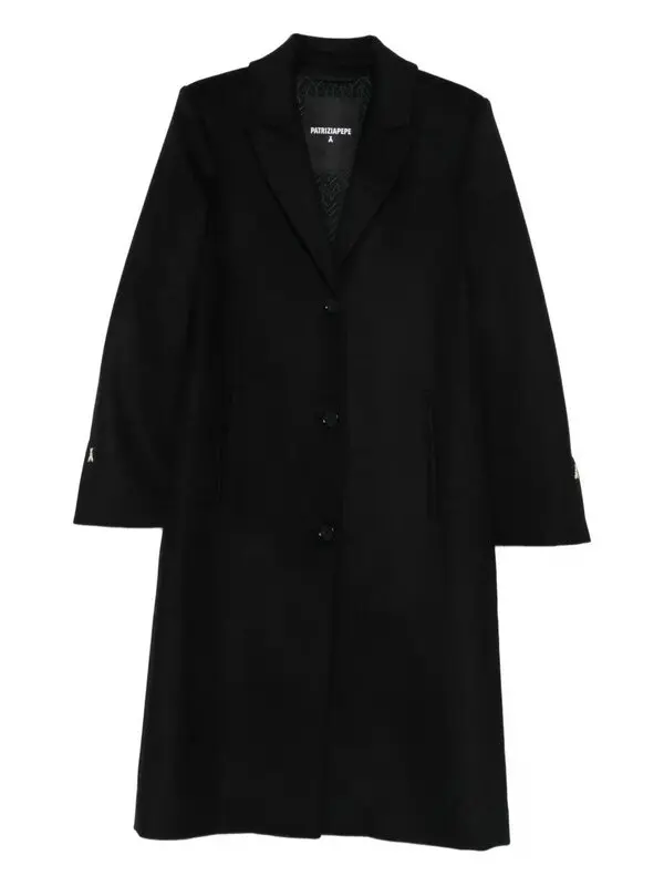 Patrizia Pepe Wool-blend Single-breasted Coat