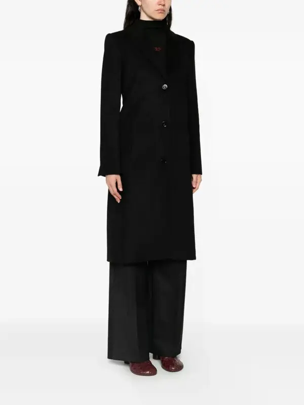 Patrizia Pepe Wool-blend Single-breasted Coat