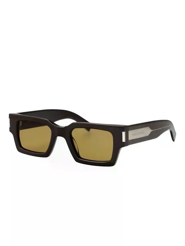 Saint Laurent Rectangle-frame Tinted Sunglasses