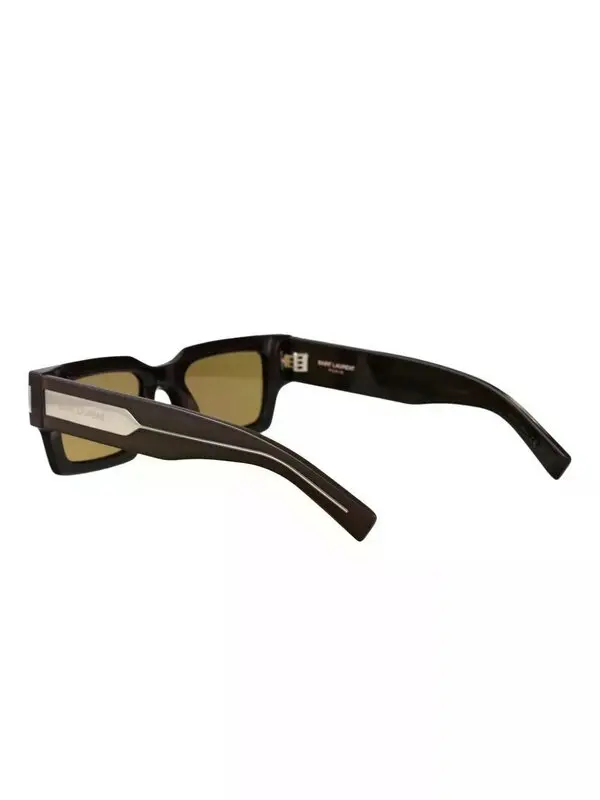 Saint Laurent Rectangle-frame Tinted Sunglasses