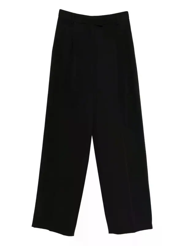 Patrizia Pepe High-waisted Straight-leg Trousers
