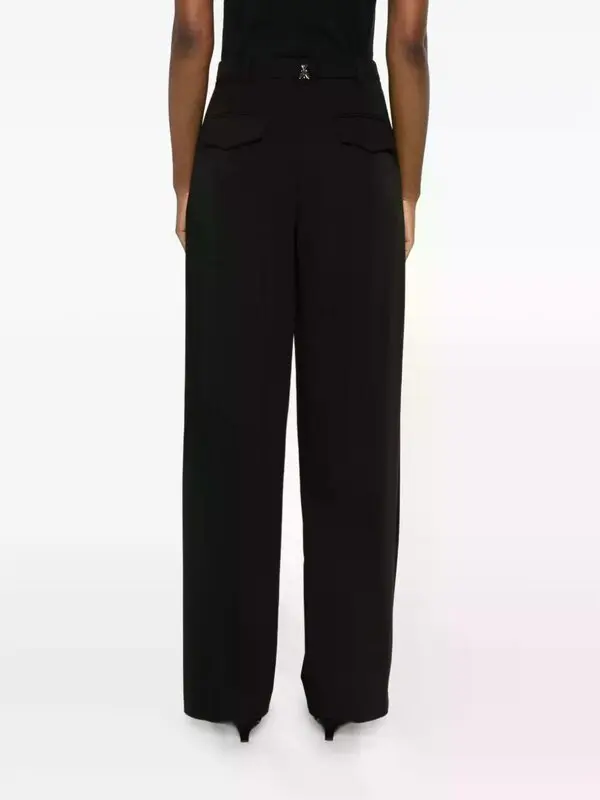 Patrizia Pepe High-waisted Straight-leg Trousers