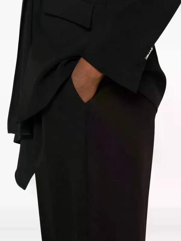 Patrizia Pepe High-waisted Straight-leg Trousers
