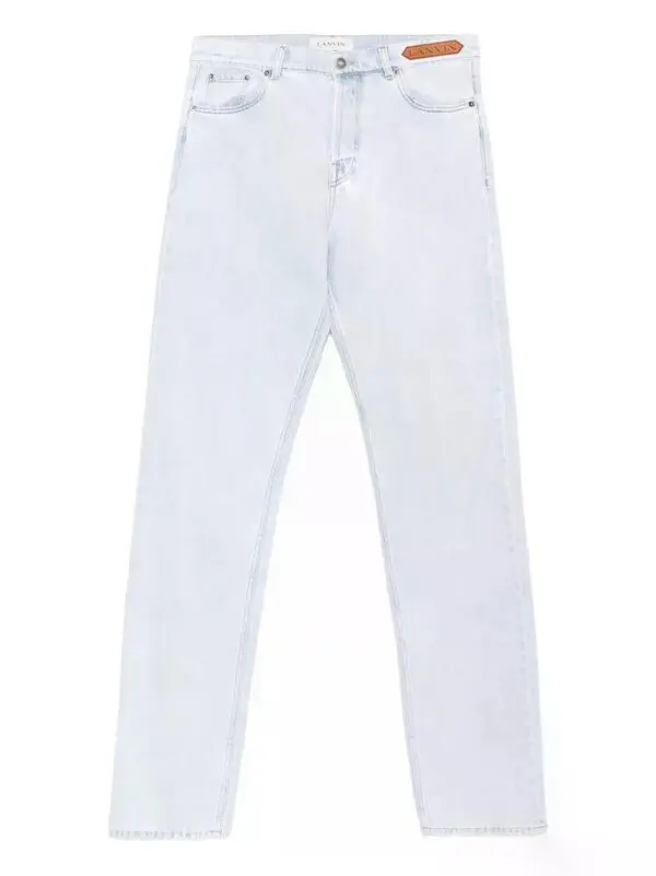 LANVIN Logo-patch Jeans