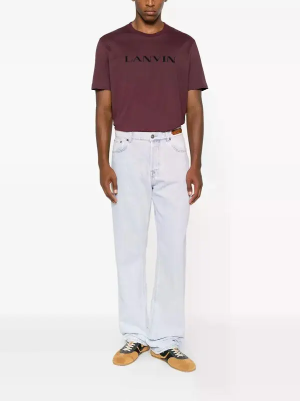LANVIN Logo-patch Jeans