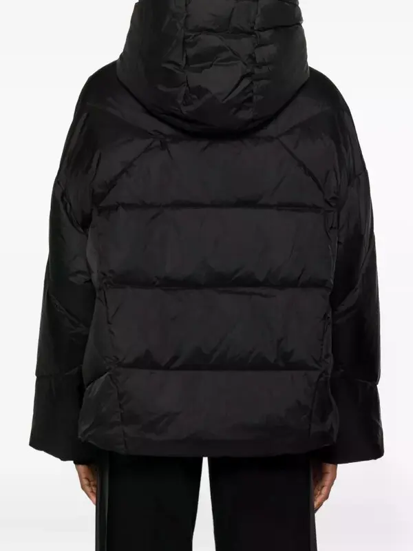 TWINSET Quilted Hooded Jacket