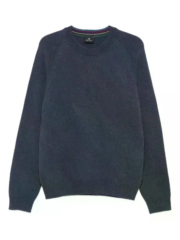Paul Smith Merino Wool Jumper - Blue