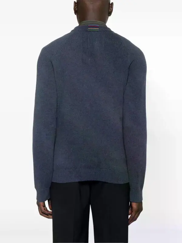 Paul Smith Merino Wool Jumper - Blue