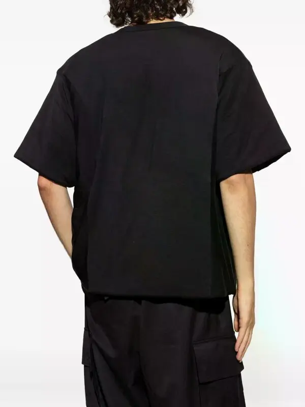 Y3 Logo-print T-shirt - Black