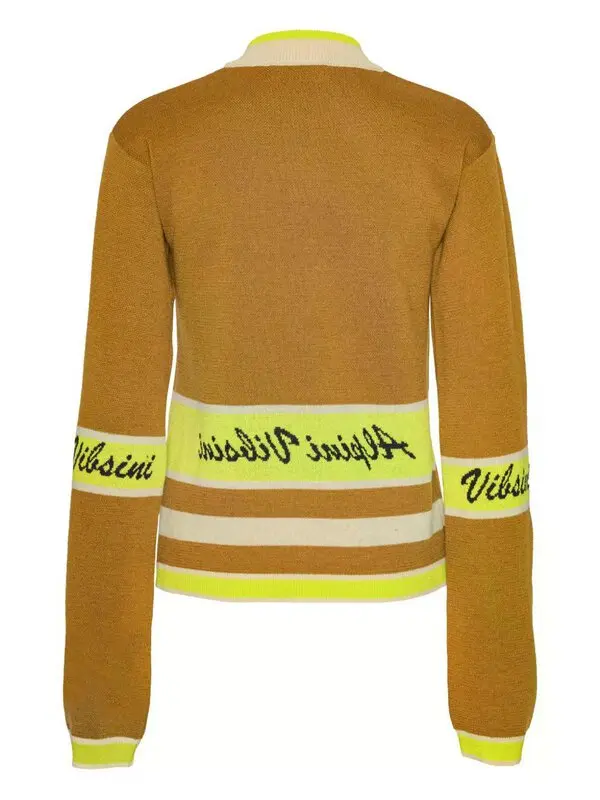 Henrik Vibskov Lettering Half-zip Sweater