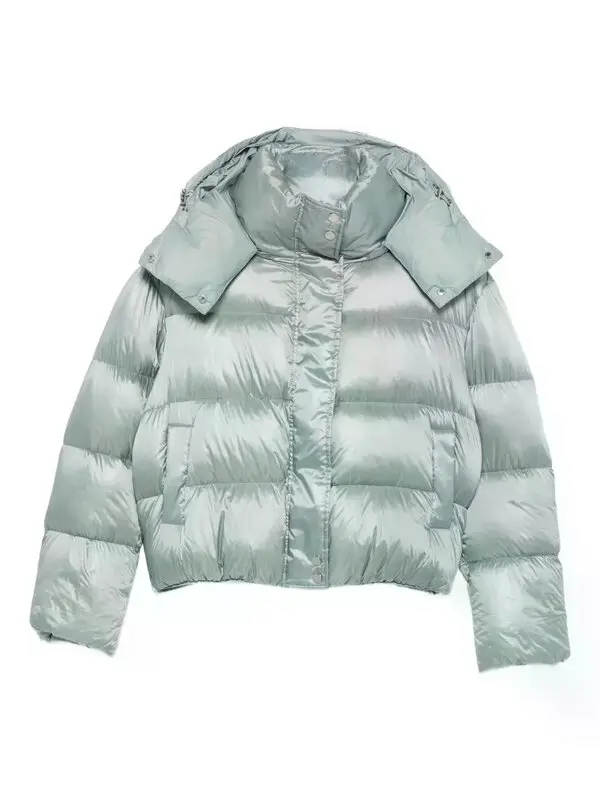 Patrizia Pepe Hooded Puffer Jacket