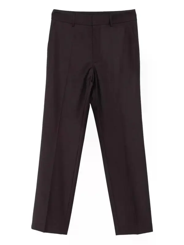 Patrizia Pepe Slim-fit Wool Trousers