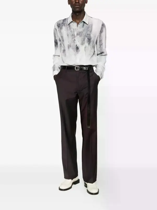 Patrizia Pepe Slim-fit Wool Trousers