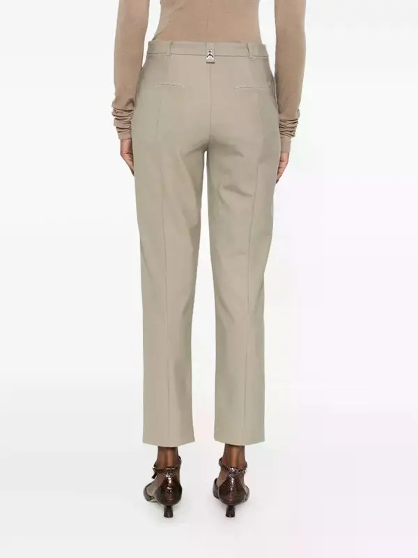 Patrizia Pepe Straight-leg Trousers - Neutrals