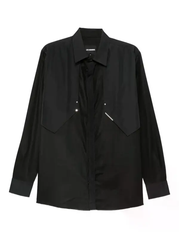 LES HOMMES Panelled Shirt