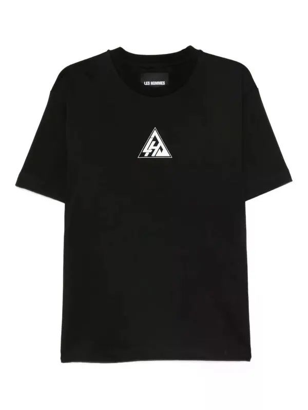 LES HOMMES Logo-print T-shirt