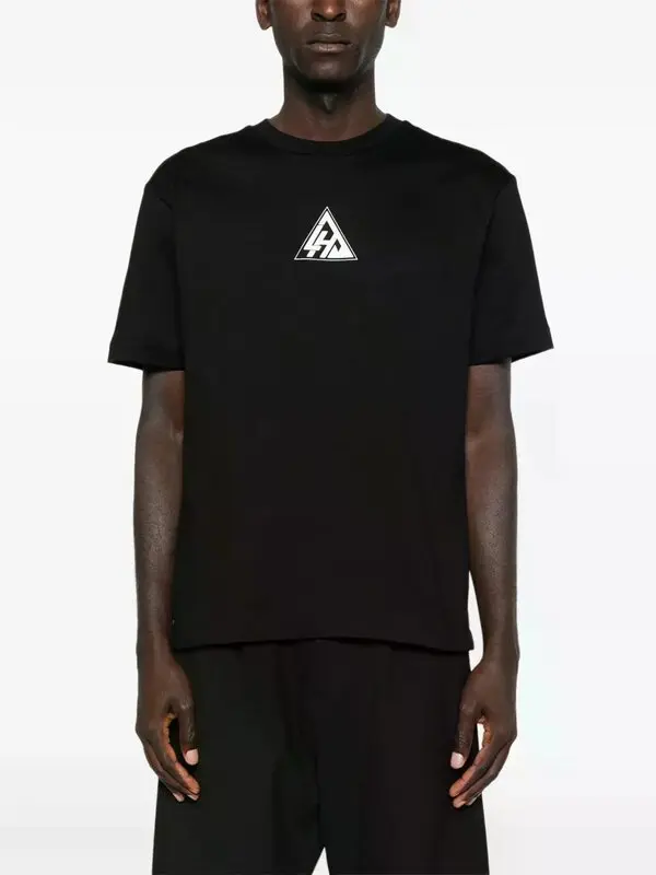 LES HOMMES Logo-print T-shirt