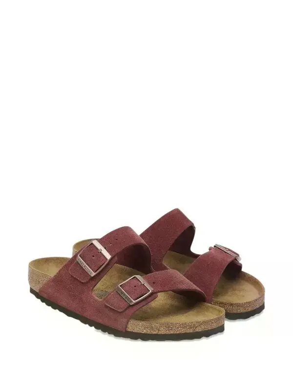 BIRKENSTOCK Arizona Suede Sandals - Brown