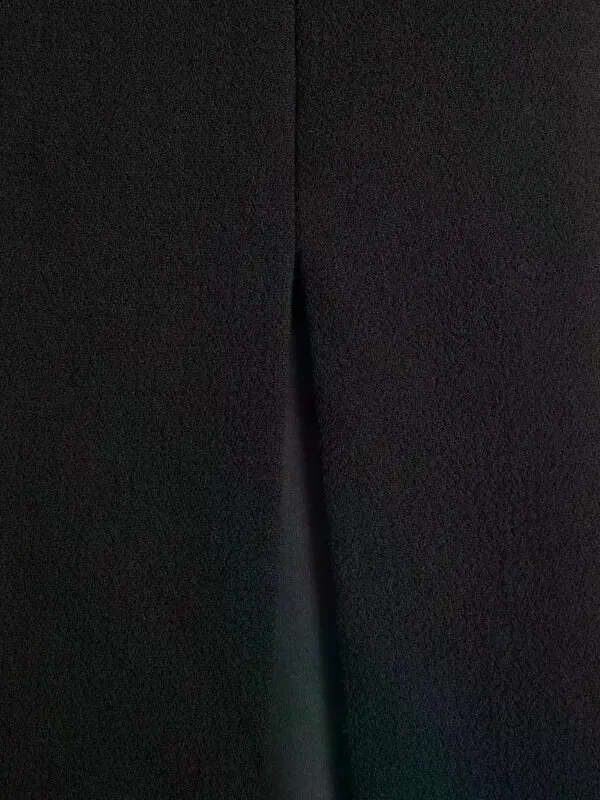 Valentino Garavani Wool Crepe Midi Skirt