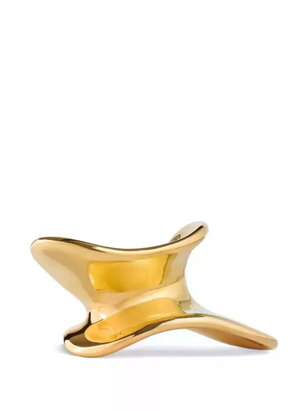 Khaite Shadow Hair Cuff - Gold