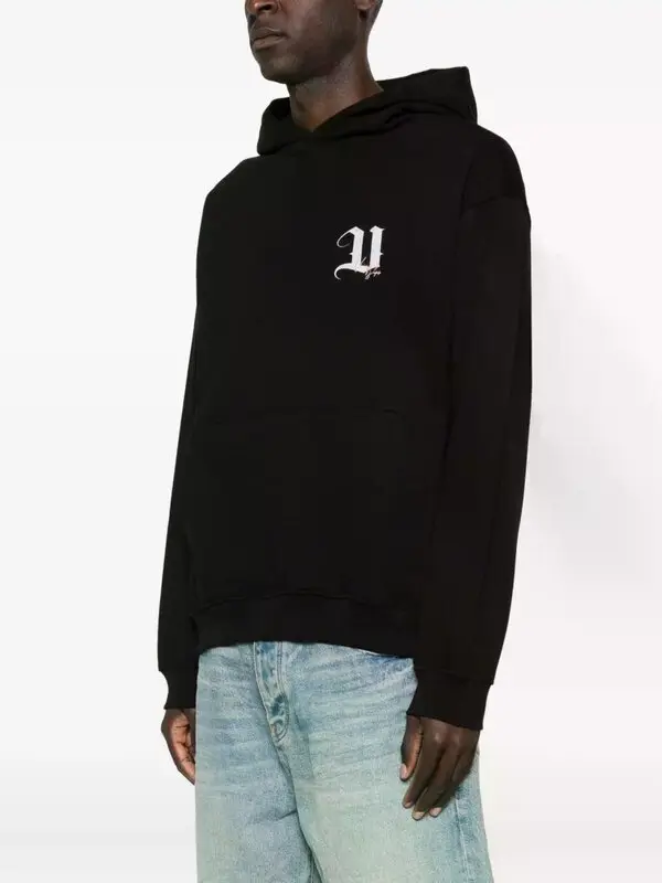VISION OF SUPER Graphic Hoodie - Black